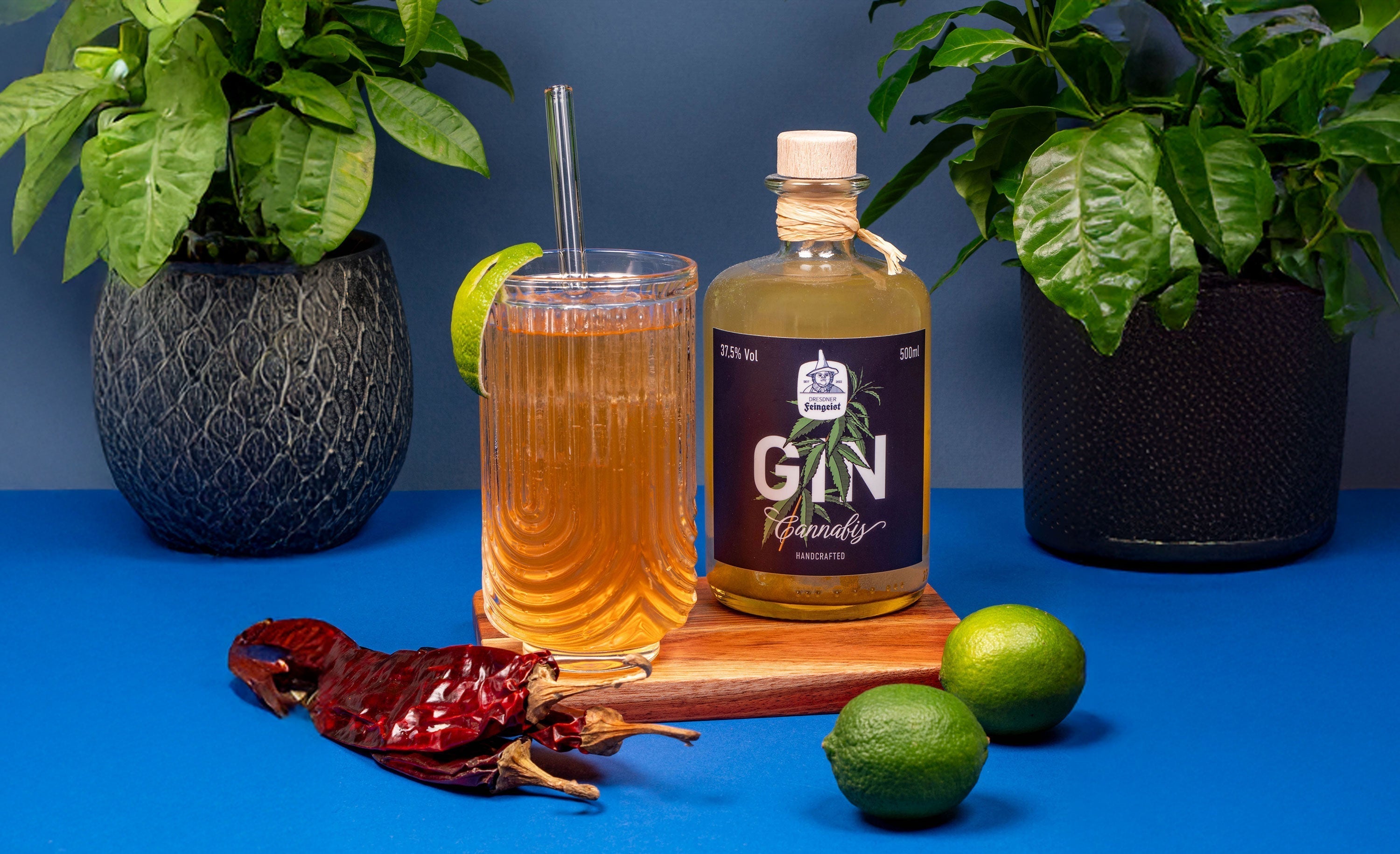 Chili Gin Tonic – Rezept mit Dresdner Feingeist Exotic Umami – Dresdner ...